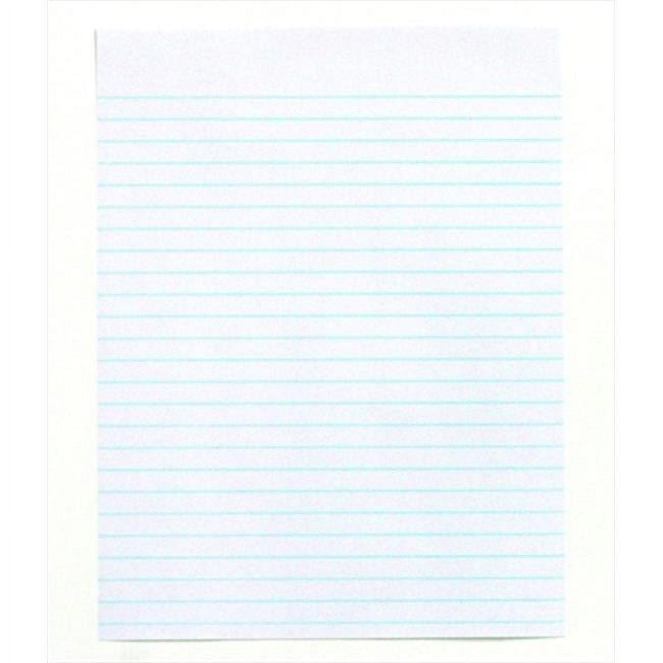 8.5 x 11 In. Sulphite Standard Essay And Composition Paper Without ...