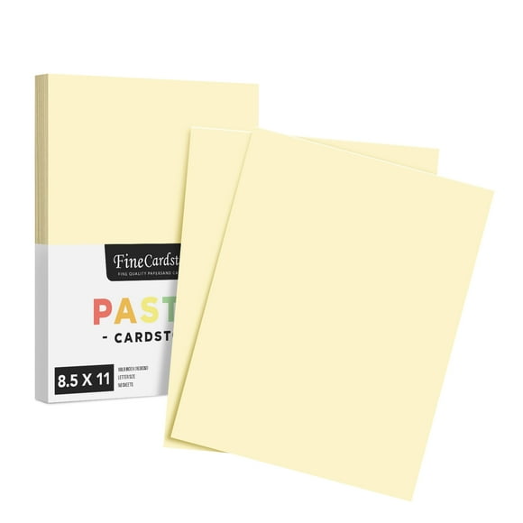 Card Stock Ivory Paper
