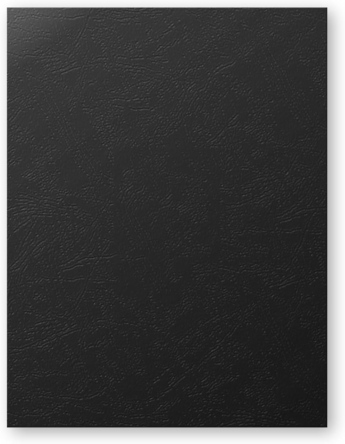 8.5" x 11" Leather Texture Binding Covers, 12 Mil Thick, 230gsm Paper ...