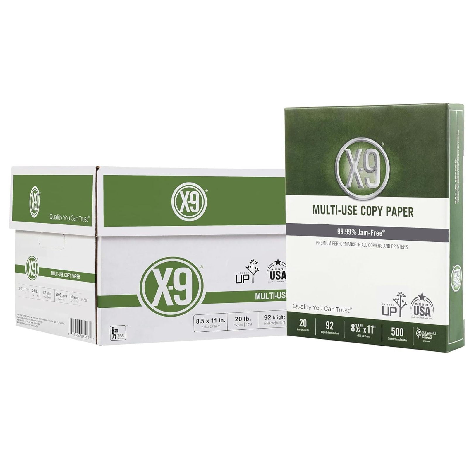 (8.5"" x 11"" Letter) - X-9 Multi-Use Print & Copy Paper, White ...