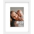 8.5 x 11 Picture Frame, Wood Photo Frame with HD Tempered Glass for ...