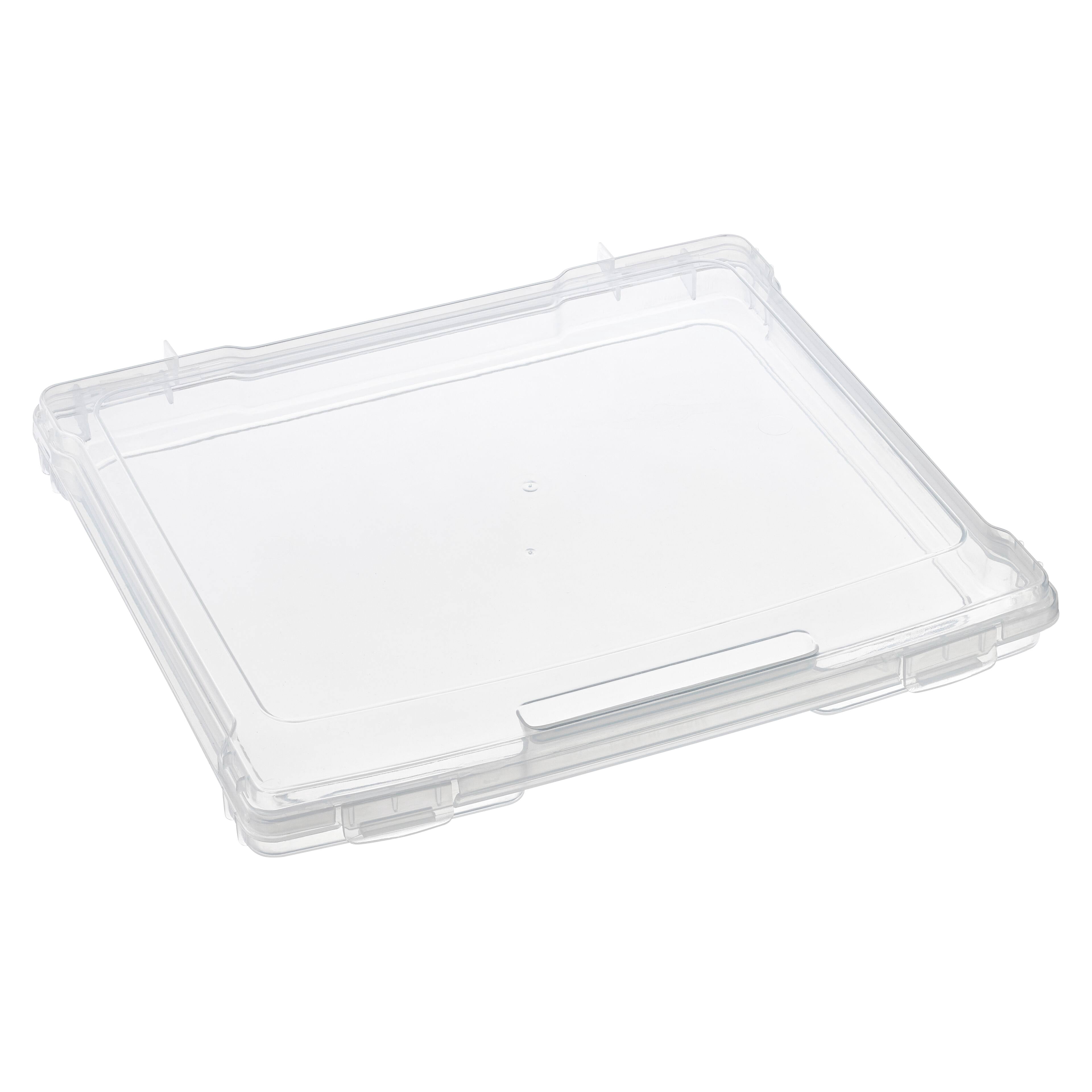 Simply Tidy‚Ñ¢ 8.5"x11" Snap-top Plastic Storage Case, Paper Container ...