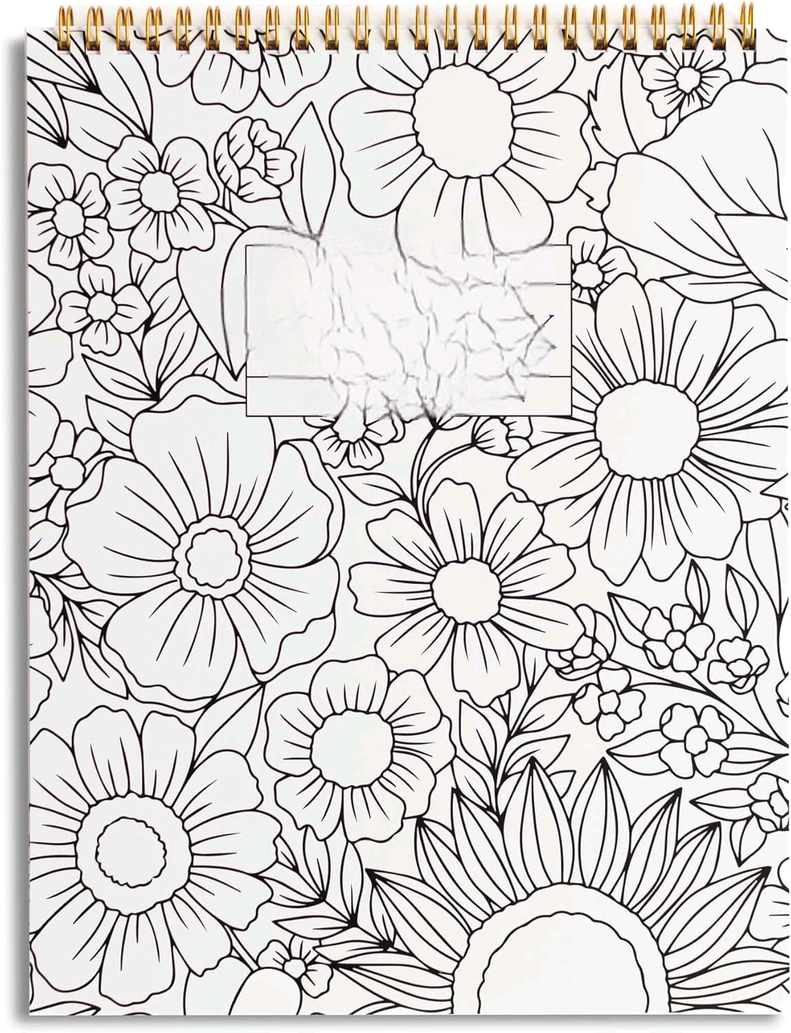 , 8.5" x 11", Top Spiral Bound, 52 Sheet, All-In-One, Flip Over Notepad ...