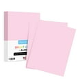 8.5 x 11" Ultra Pink Color Paper Smooth, for School, Office & Home ...
