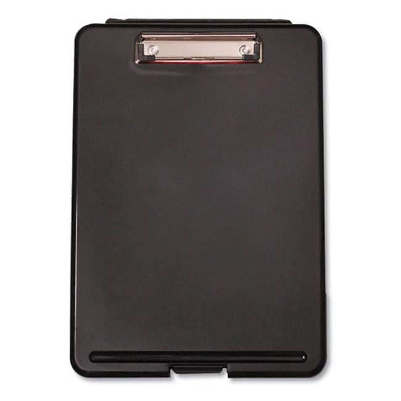 8.5 x 11 in. Flip-Up Clipboard Storage Box, Black - Walmart.com
