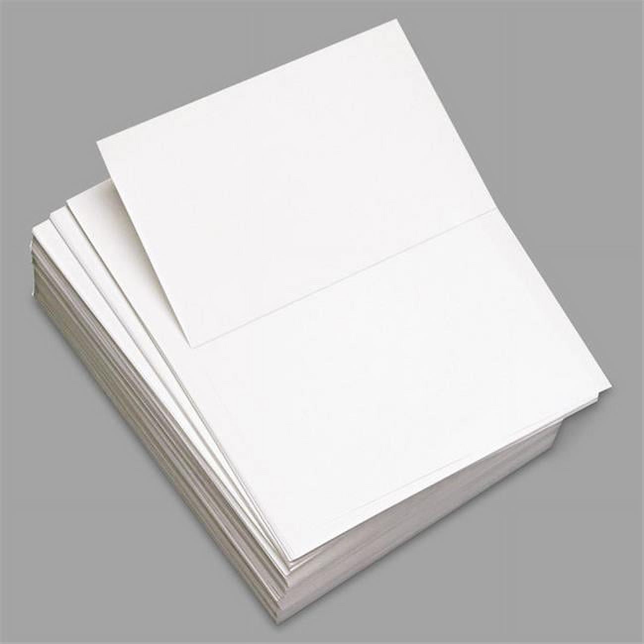 8.5 x 11 in. Perforated Custom Cut-Sheet Copy Paper, White - Walmart.com