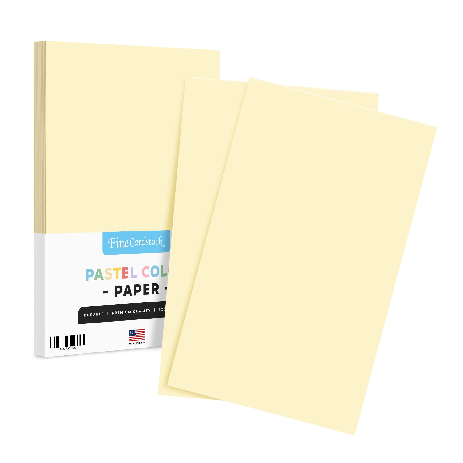 8.5 x 14” Ivory Pastel Color Paper – Great for Cards and Stationery ...