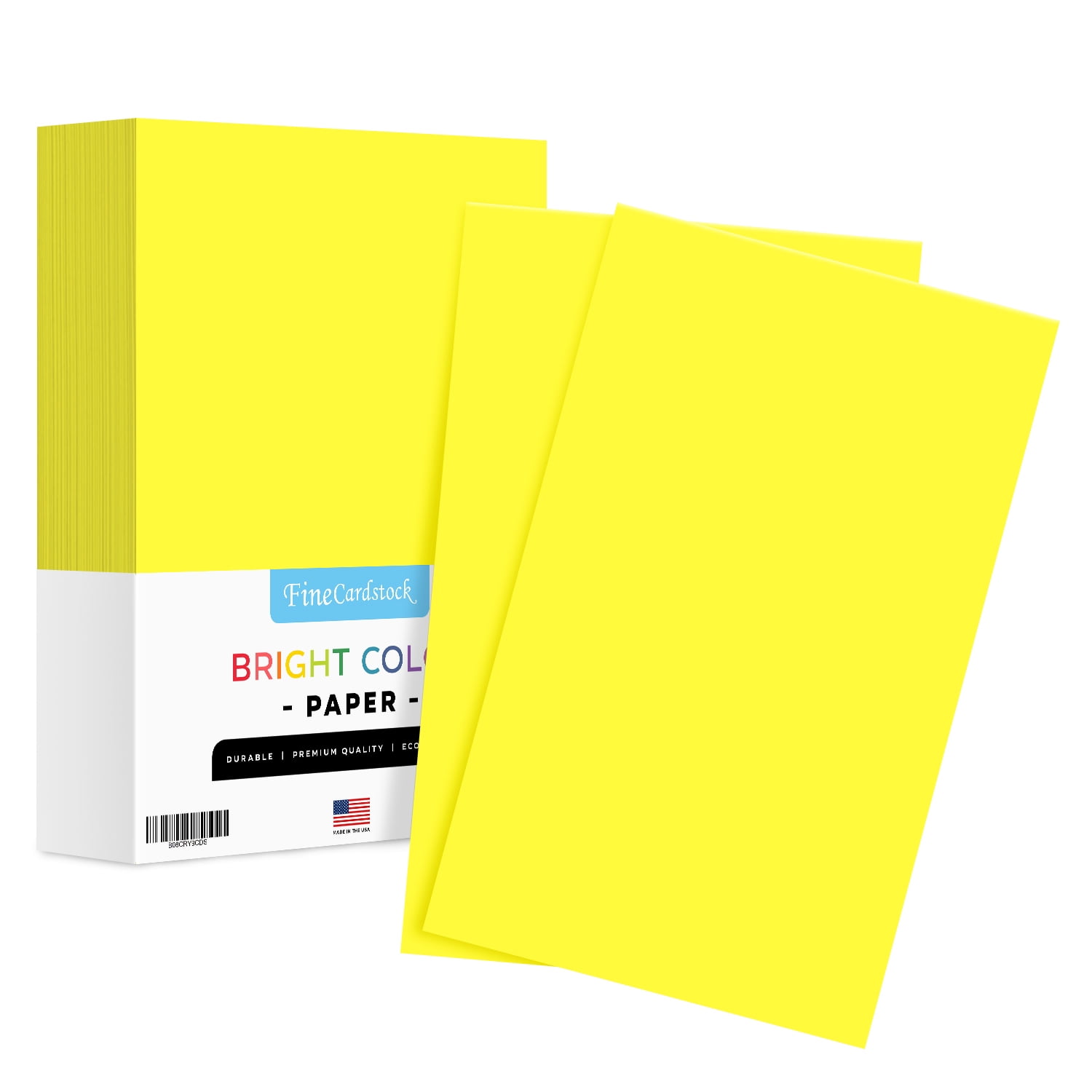 8.5 x 14" Lift-Off Lemon Color Paper Smooth, for School, Office & Home ...