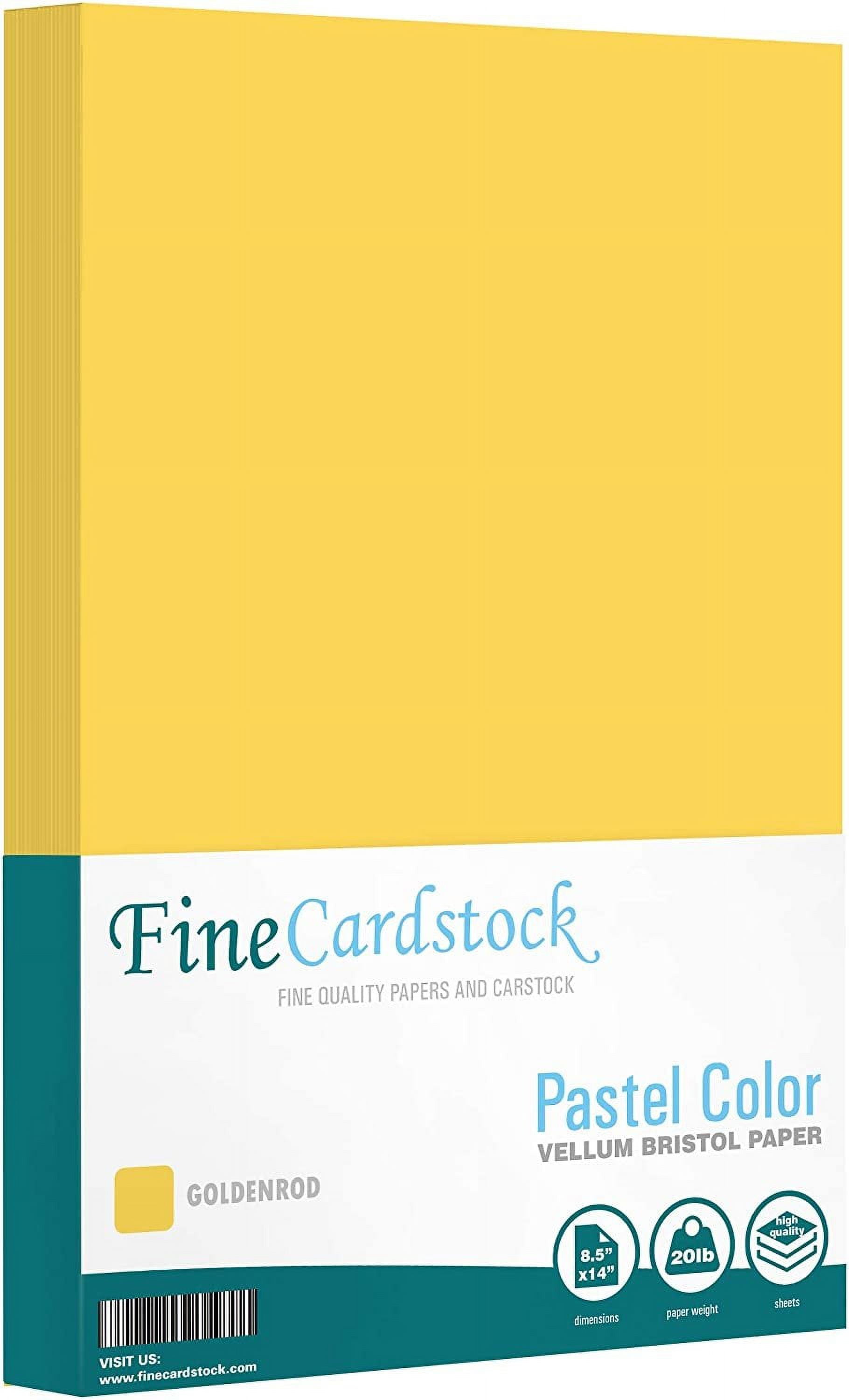 8.5 x 14” Pastel Color Paper – Great for Cards and Stationery Printing ...