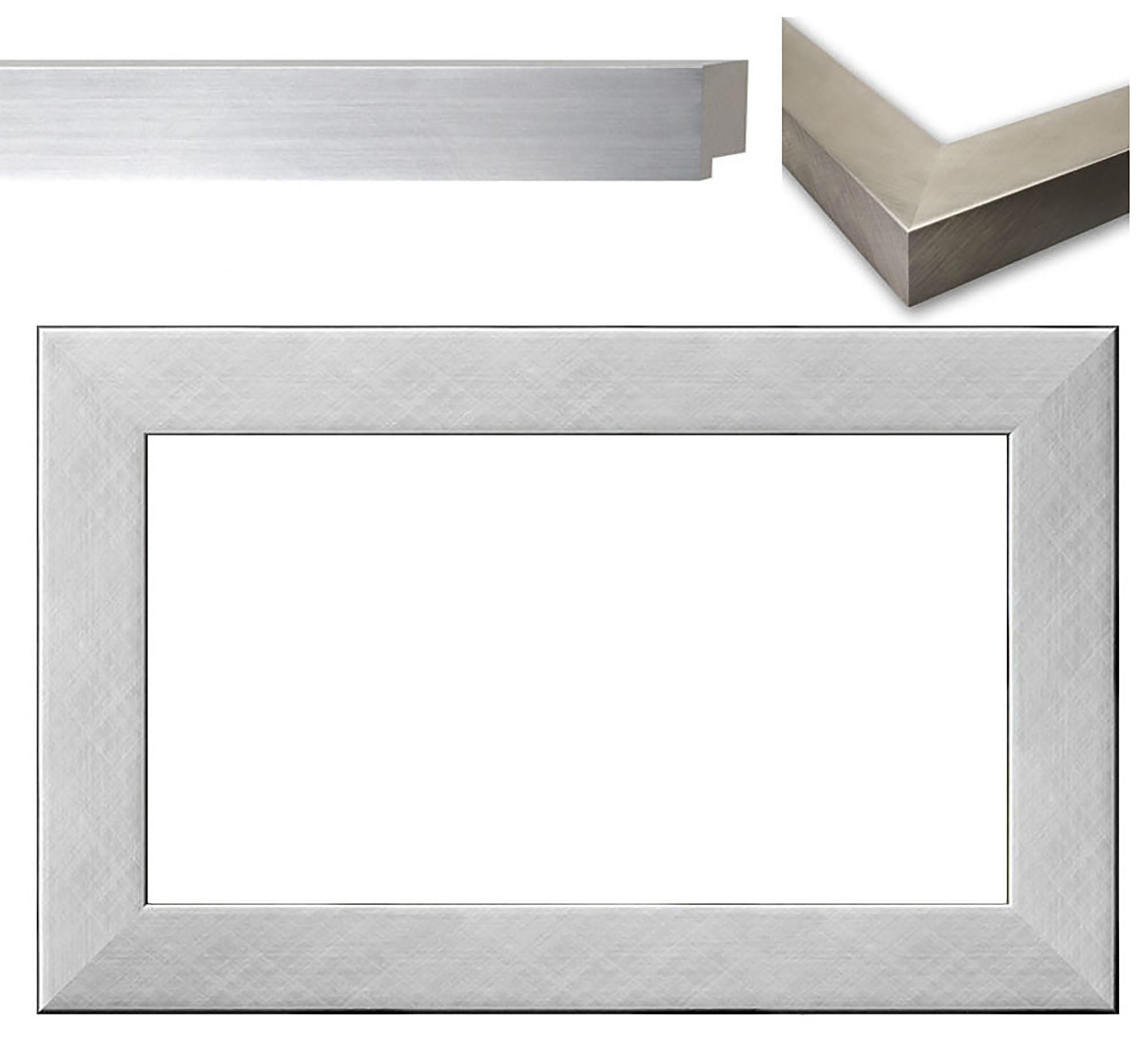 8.5 x 5.5 Inch Professional Business License Frame - Stainless Steel ...