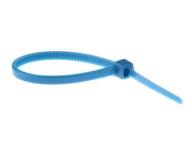 8", 50 lb. Blue Cable Ties - (pack of 100) - Walmart.com