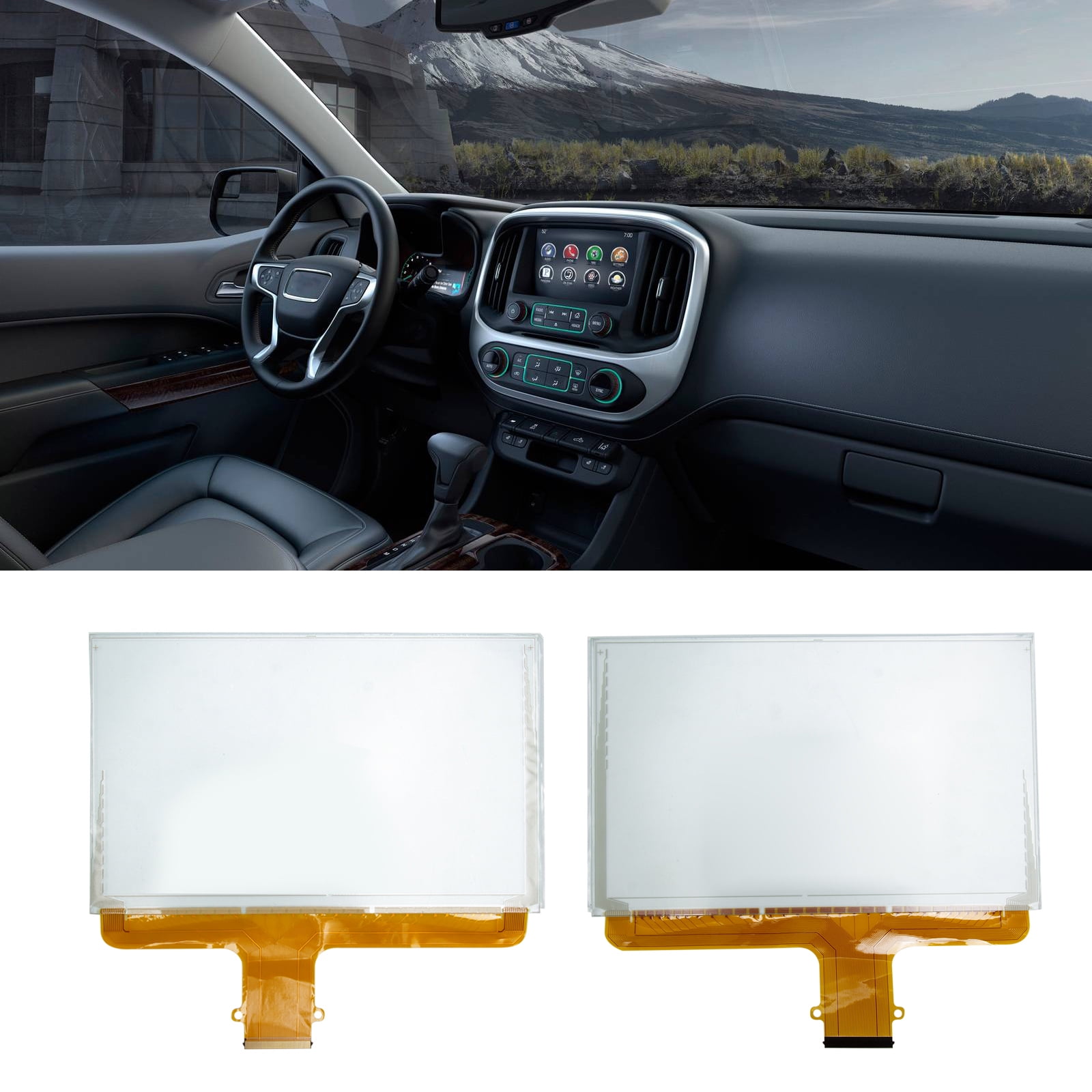 8" 55Pin Touch Screen DJ080PA-01A For GMC Chevy Silverado Tahoe MYLINK ...