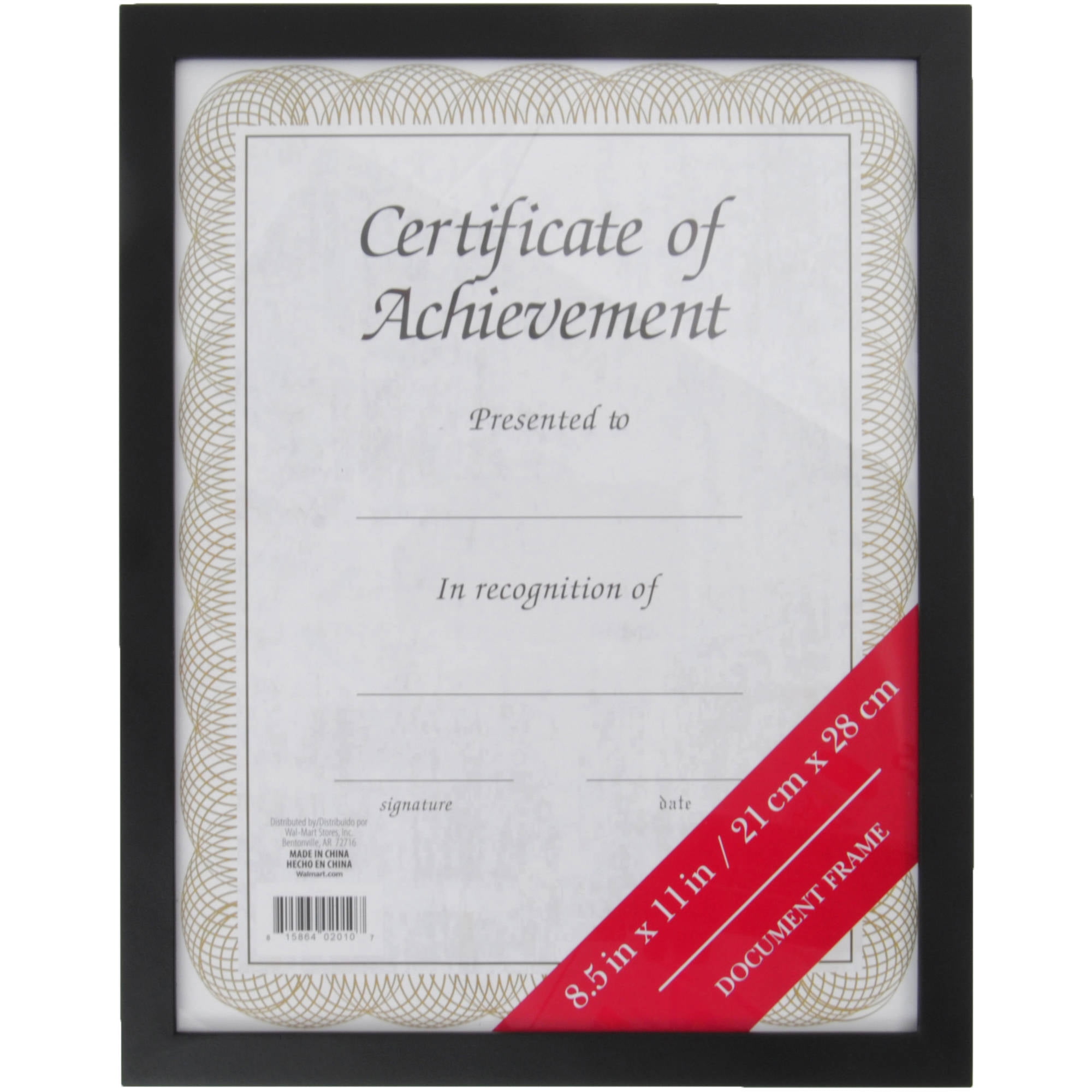 8.5X11 DOC FRAME BLK - Walmart.com