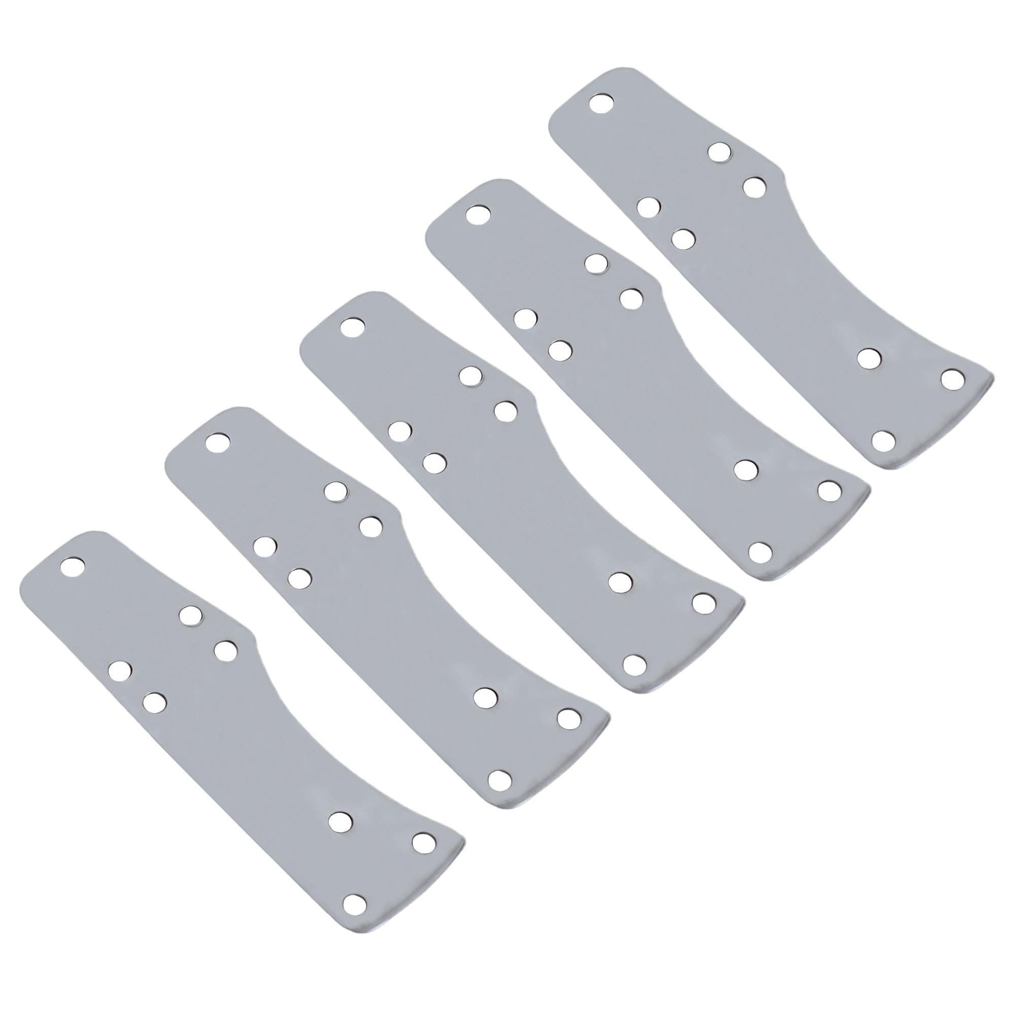 8´5cm Lamellar Plates | 20 Gauge Mild Steel with Natural Finish [Pack ...