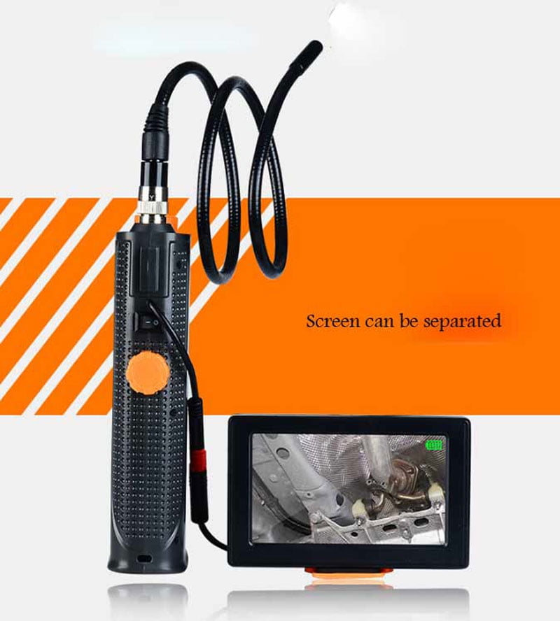 8.5mm Lens Camera Two-mega-pixel 4.3 inch large screen HD endoscope car ...