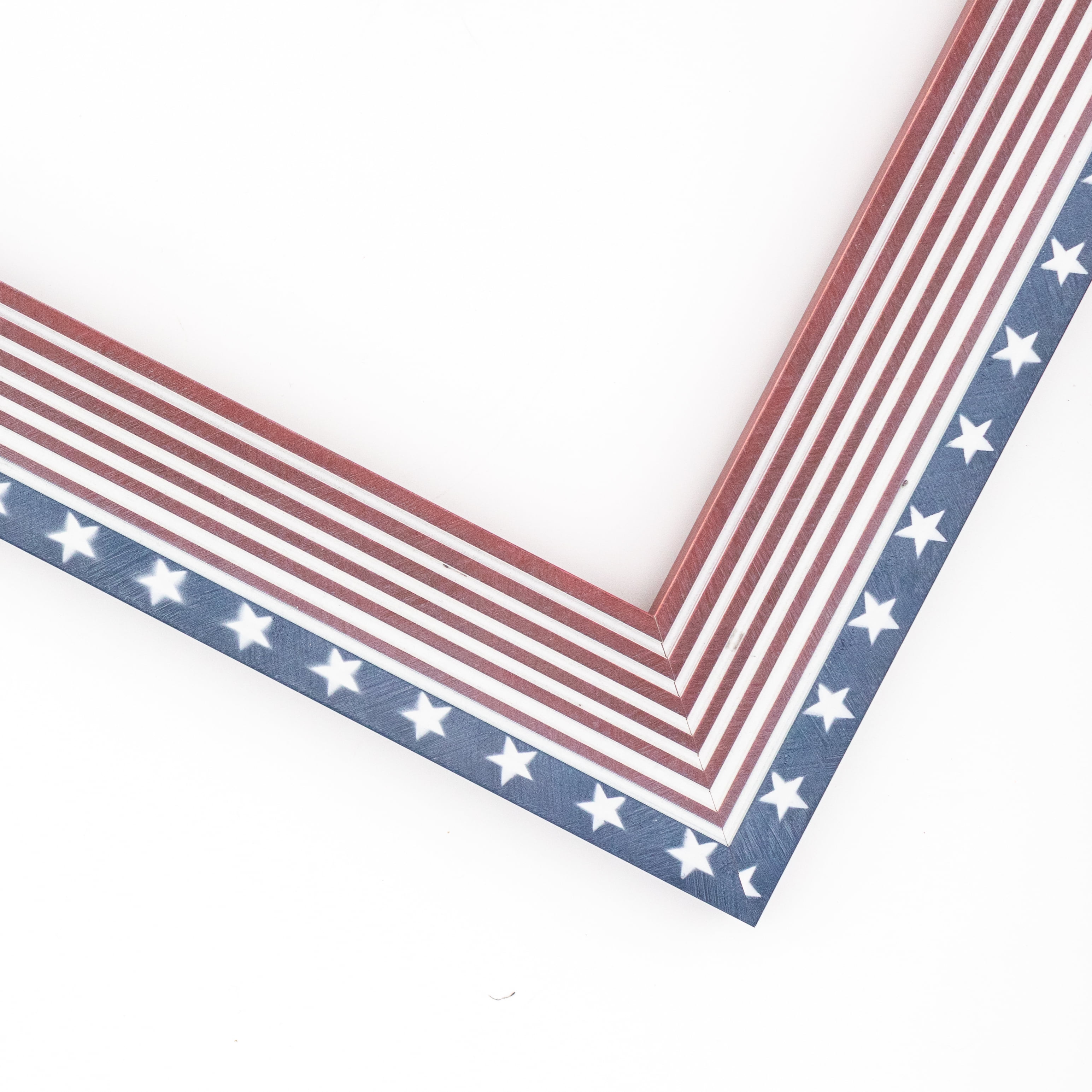 8.5x11 Handcrafted American Flag Wood Frame - Ideal for Posters, Photos ...