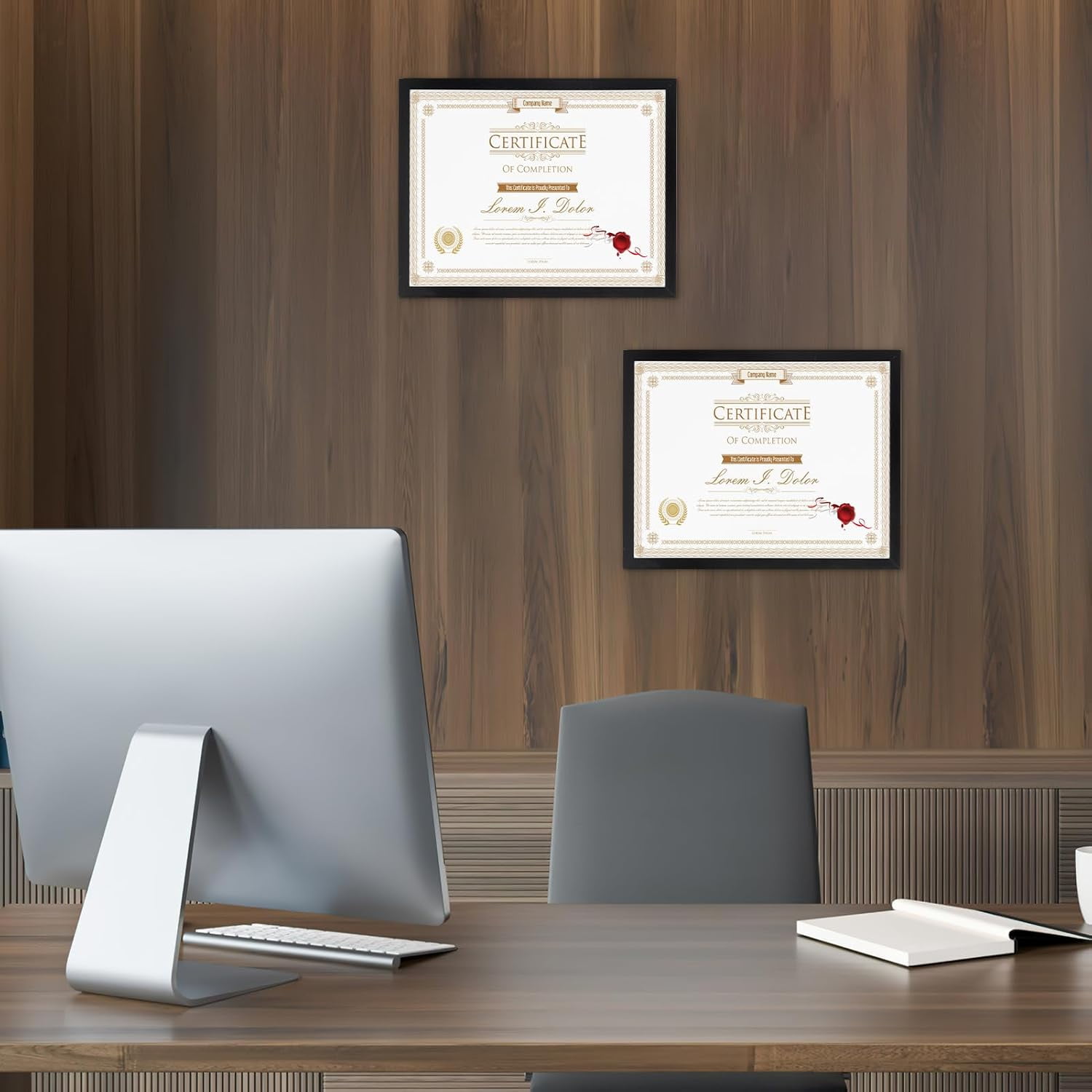 8.5x11 Black Picture Frame Set of 18, 8.5x11 Photo Frames Bulk for ...