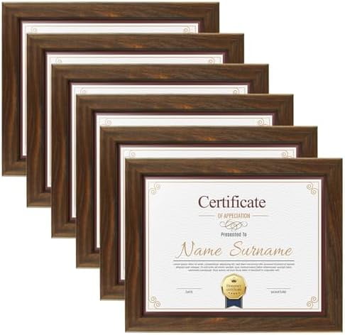 8.5x11 Certificate Picture Frames Diploma Document Picture Frames ...