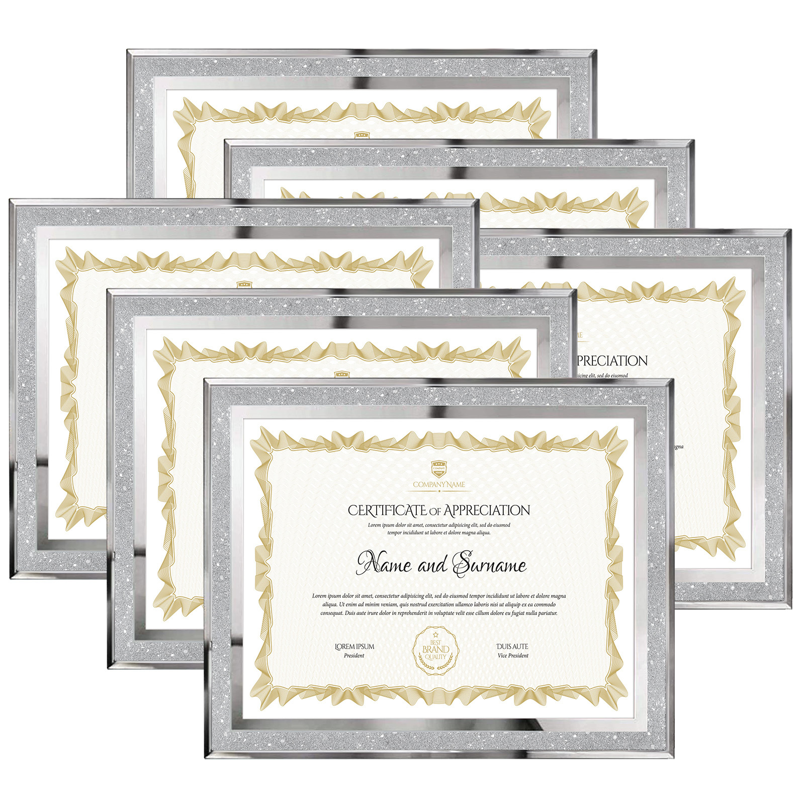 Patriot Frame's Army 10x14 Certificate Petite Frame with Silver ...