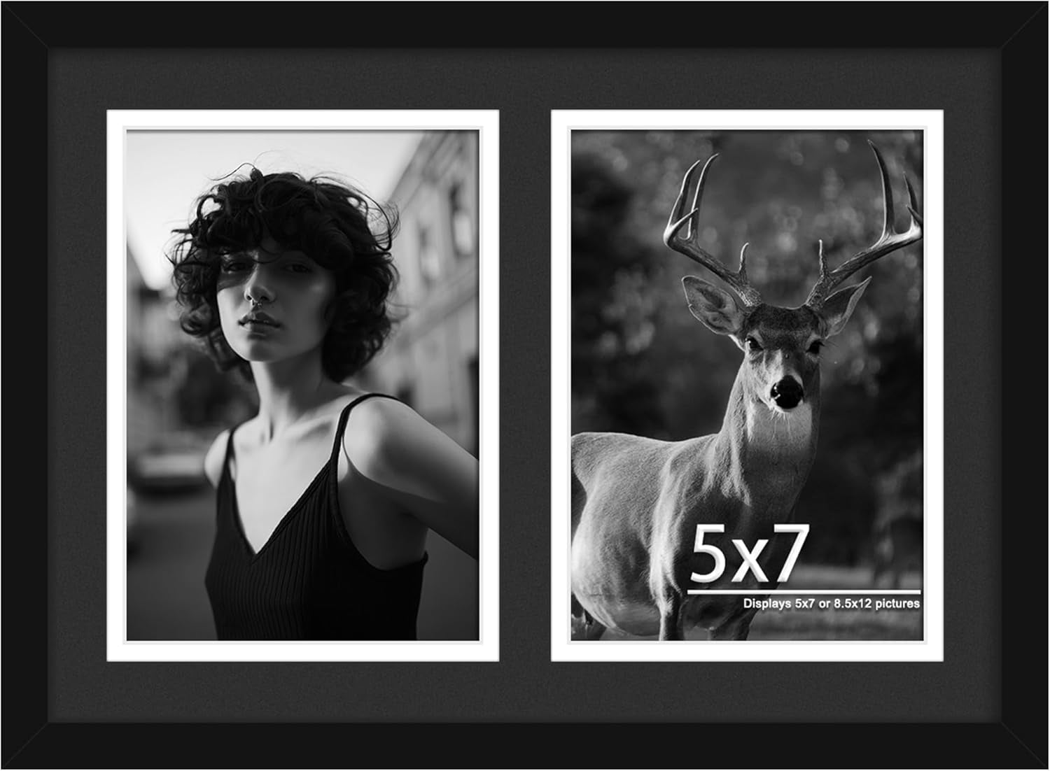 8.5x12 Collage Picture Frame, 5x7 Collage Picture Frame, Displays ...