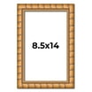 18x22 Frame Gold Real Wood Picture Frame Width 1.5 inches | Interior ...