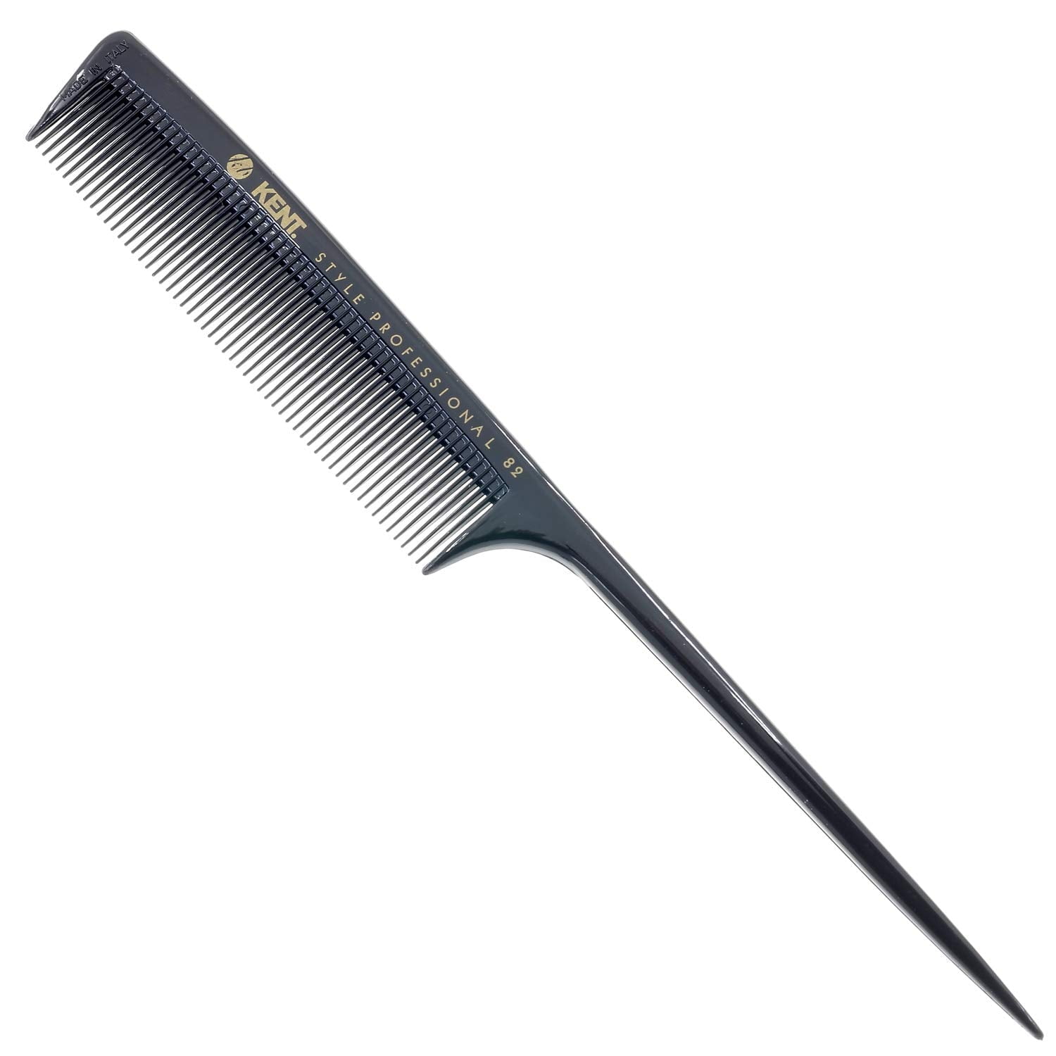 Kent SPC82 Salon-Style Dressing Cutting Comb with Fine Teeth - Tail ...