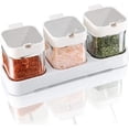 8.6 oz Condiments Container Seasoning Jars, Kitchen Spicy Jars with ...