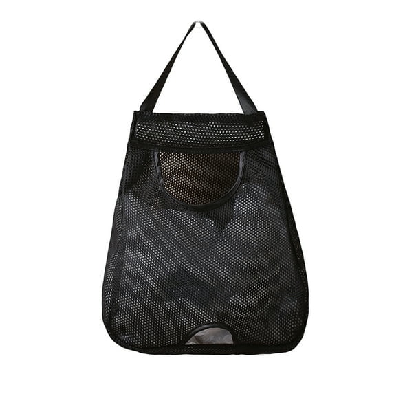 8.66×3.07×10.24in Hanging Breathable Mesh Plastic Bag Organizer Grocery ...