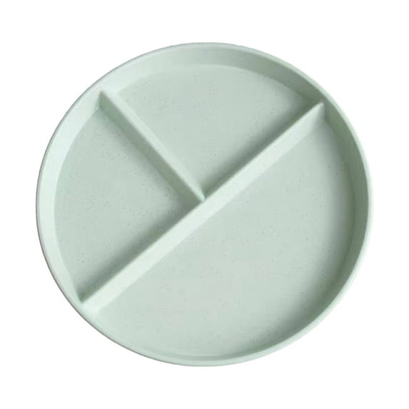 8.7" Divided Plates for Adults, 1 Pcs Portion Control Plate, Reusable ...