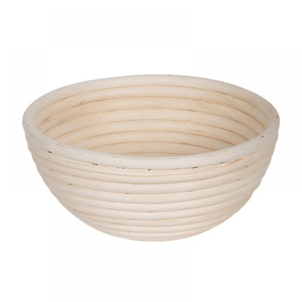 8.7 Inch Bread Banneton Round Proofing Basket with Removable Lining ...