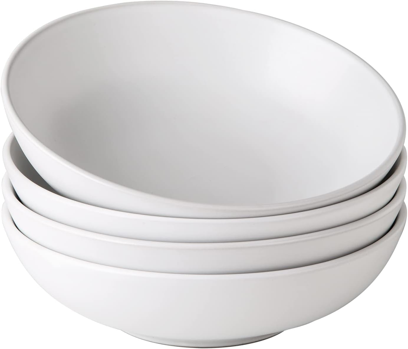8.75'' Large Pasta Bowls, 42 ounce Stoneware Salad Serving Bowls Set of ...