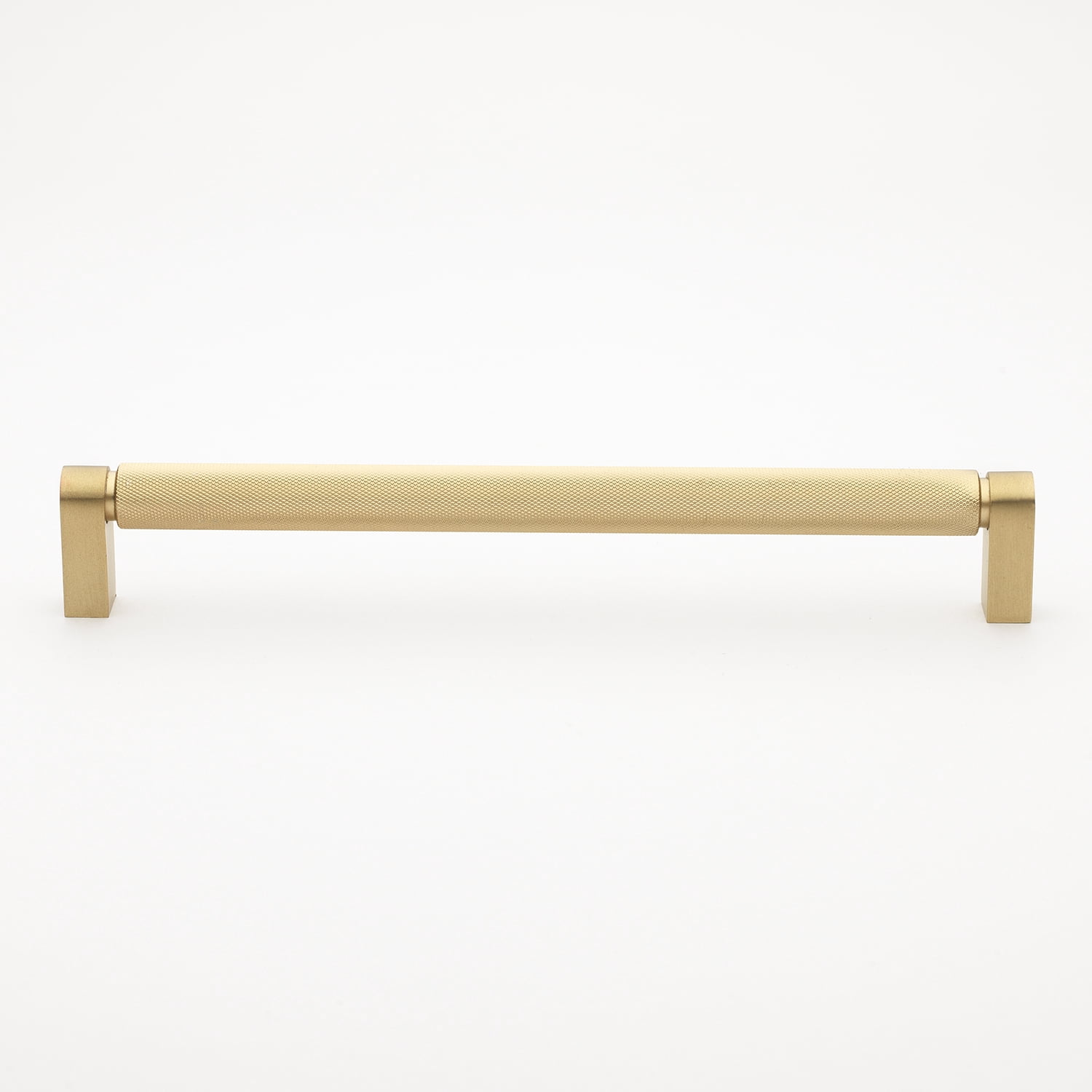 8.75 in. Center Solid Knurled Bar Pull, Satin Gold, Single - Walmart.com