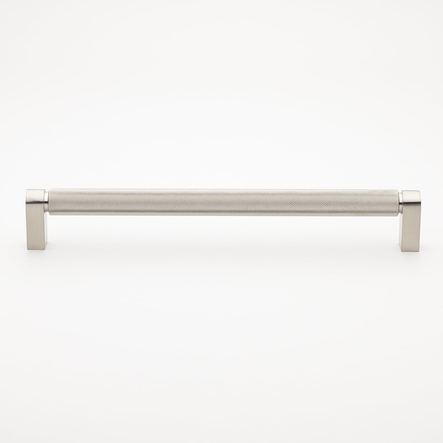 8.75 in. Center Solid Knurled Bar Pull, Satin Nickel, 25 pack - Walmart.com