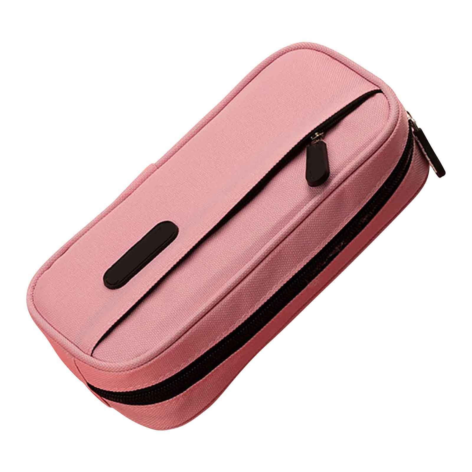 8.7x3.9IN Large Capacity Pencil Case 2 Compartment Storage High ...