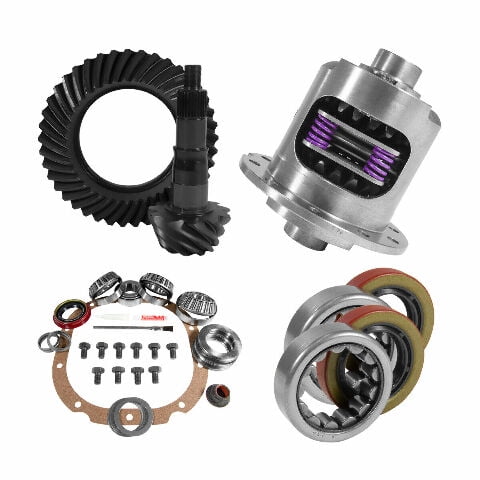 8.8" Ford 3.73 Rear Ring & Pinion, Install Kit, 28spl Posi, 2.25" Axle ...