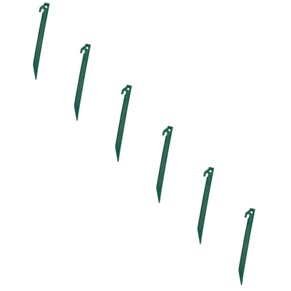 8.8 Inch Plastic Inflatable Stakes–16PCS Yard & Camping Anchoring ...