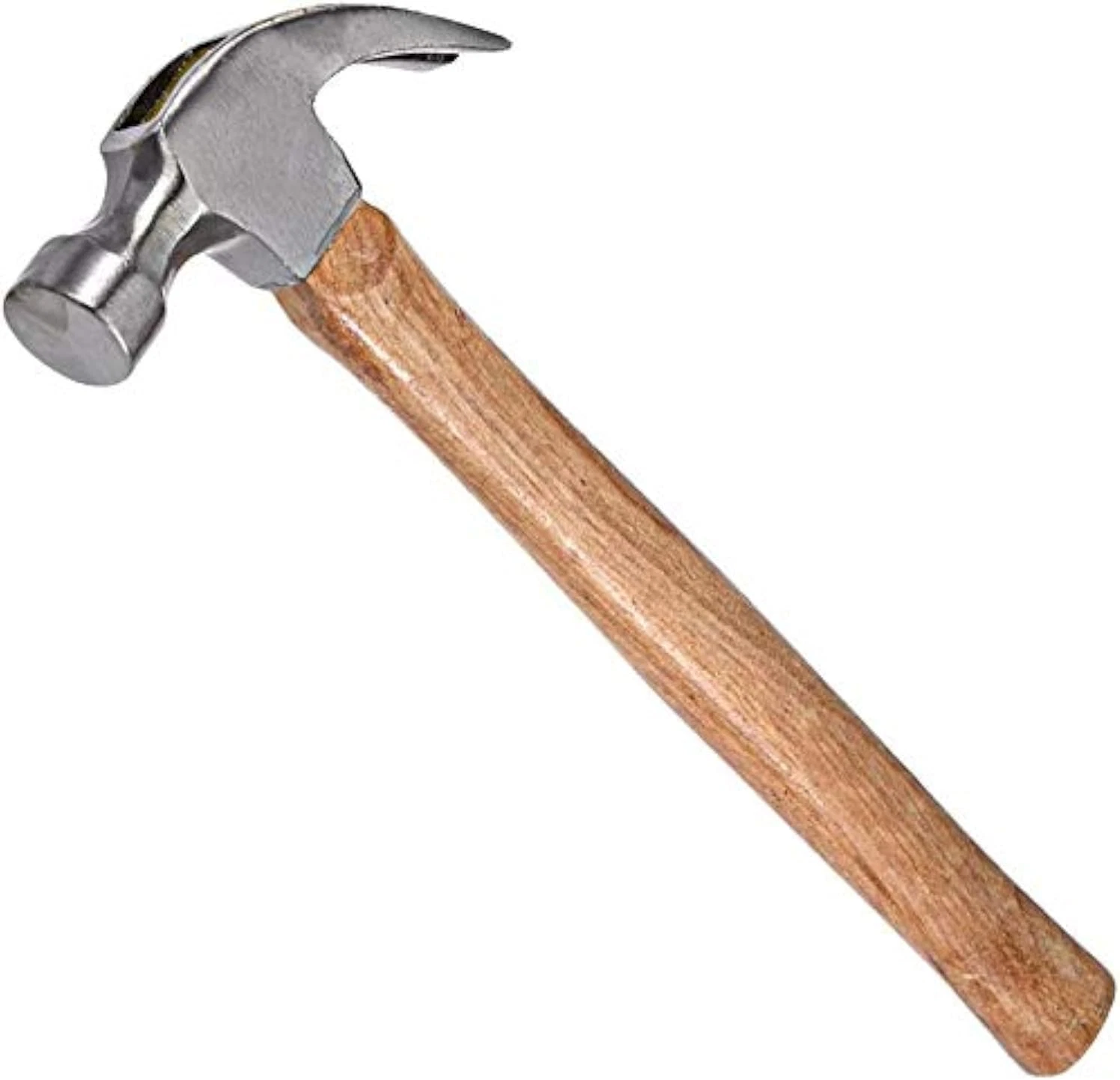 8.8 Ounce Claw Hammer - Forged Carbon Steel Head - Etched Solid Oak ...