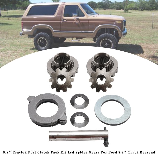 8.8" Traclok Posi Clutch Pack Kit Lsd Spider Gears For Ford 8.8" Truck ...