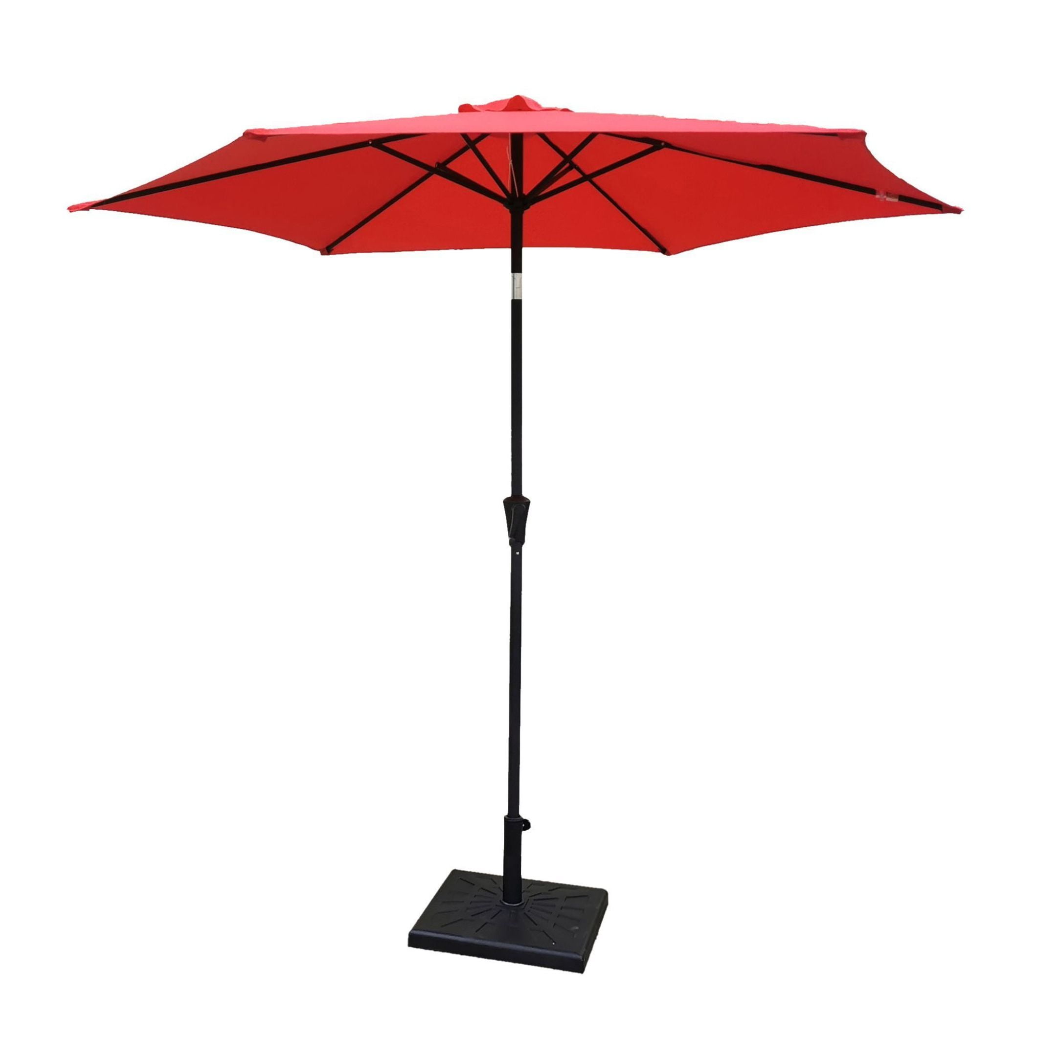 8.8 feet Outdoor Aluminum Patio Umbrella, Patio Umbrella, Market ...