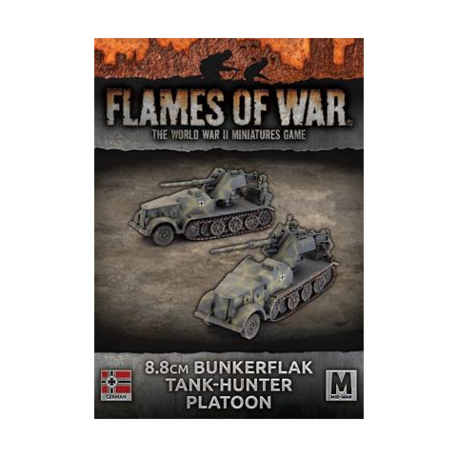8.8cm Bunkerflak Tank-Hunter Platoon New - Walmart.com