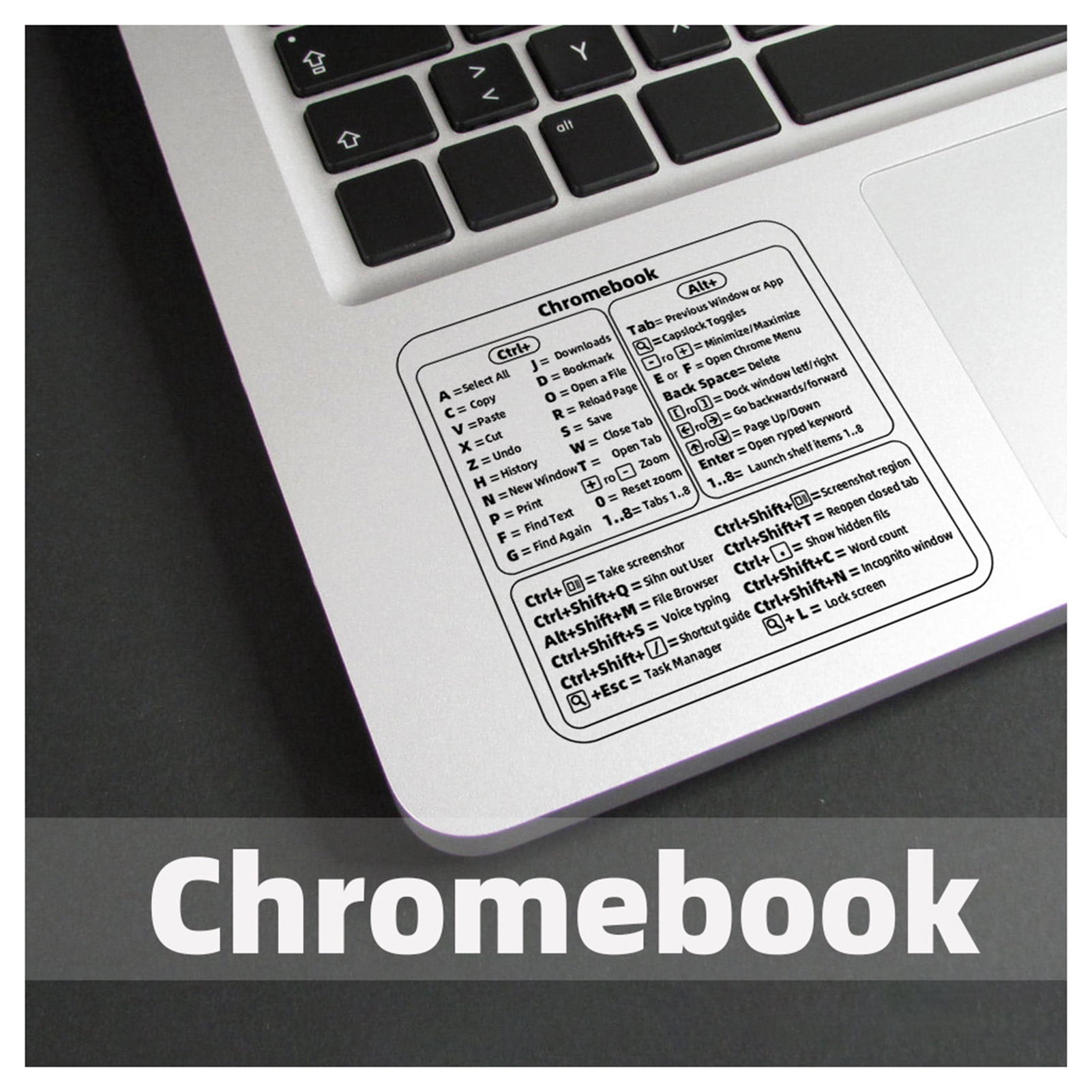 8*8cm Transparent Color Computer Shortcut Stickers PC Software Shortcut ...