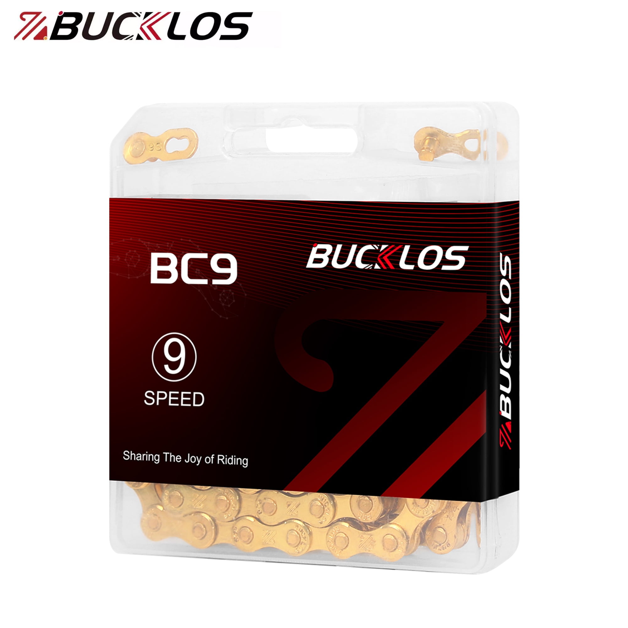8/9/10/11/12 Speed Bike/Bicycle Chain BUCKLOS BC-L/EL/SL for SHIMANO/SRAM/KMC Steel Gold/Silver ...