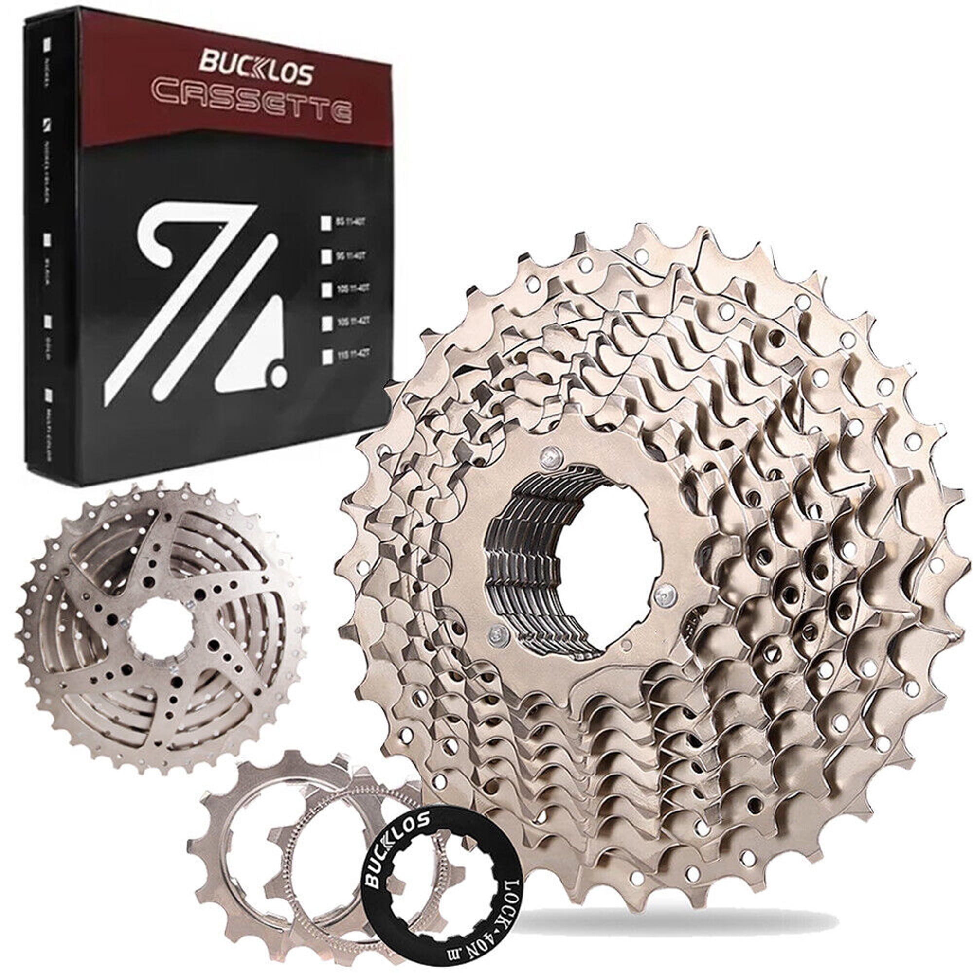 8/9/10/11/12 Speed Road Bike Cassette BUCKLOS 11-25/28/32/34/36/40/42 ...