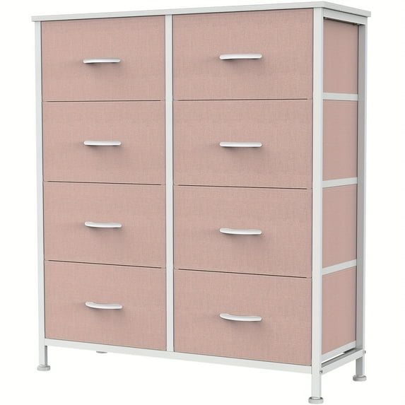 8/9 Drawer Fabric Dresser Storage Tower With Bins, Tall Chest Organizer ...