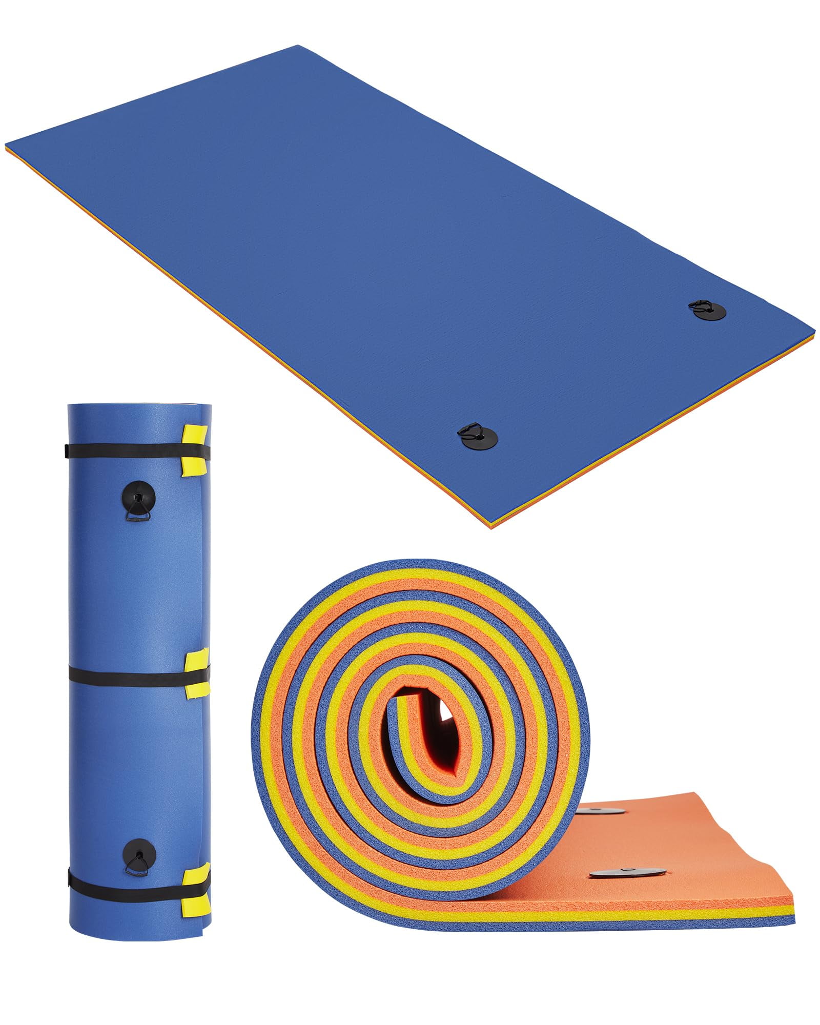 8/9 Ft Floating Mat, Lily Pad Floating Mat, Water Mat for Adults ...