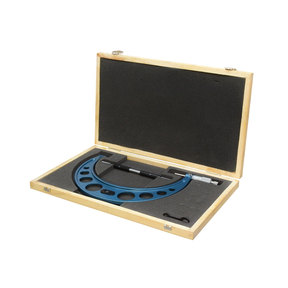 8" - 9" Outside Micrometer 0.0001" Graduation Solid Metal Frame ...