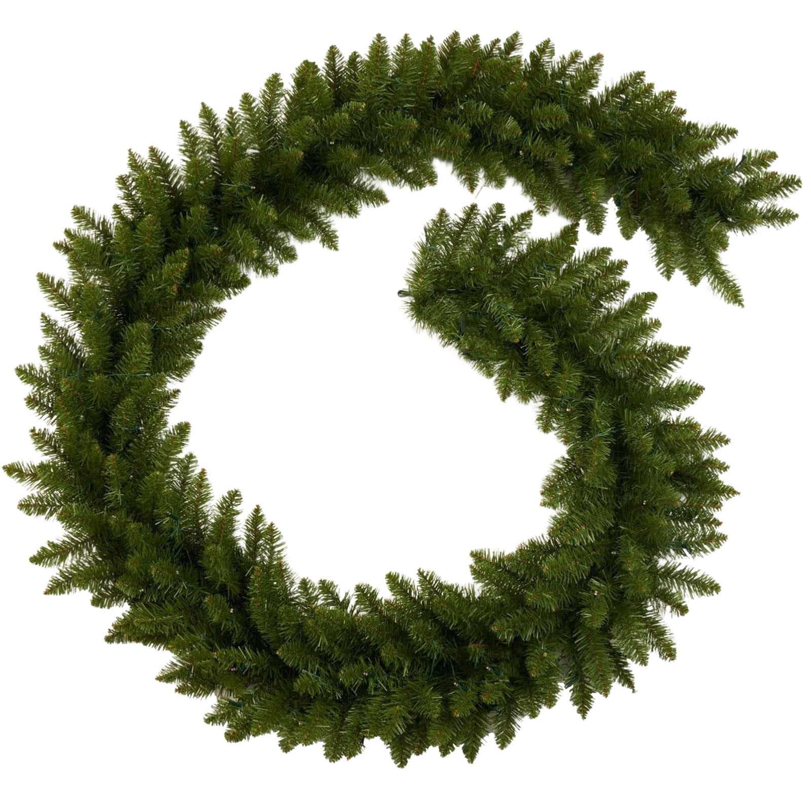 8.9FT Christmas Cedar Garland Artificial Realistic Thick Green Faux ...
