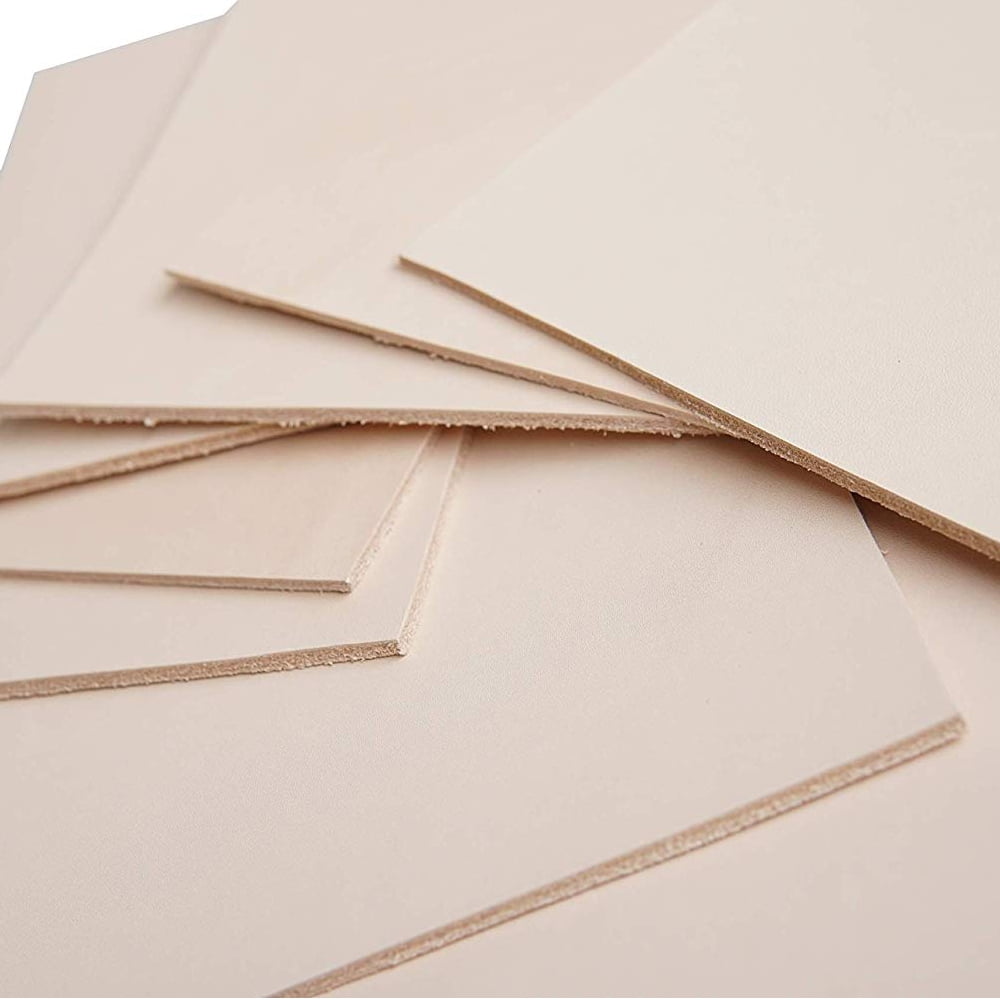 8/9OZ Vegetable-Tanned Leather Cowhide Tooling Leather Pre-Cut ...