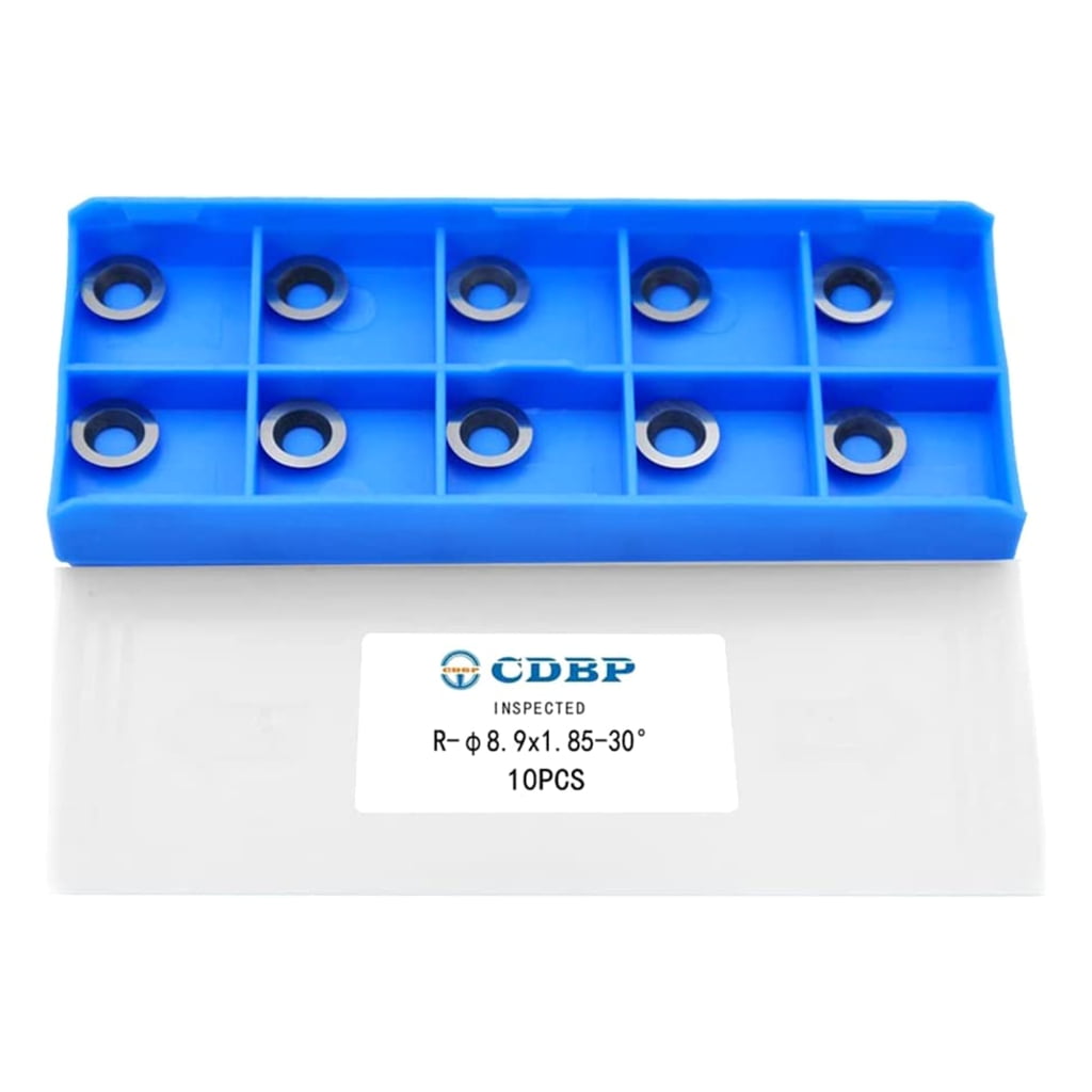 8.9mm Round Inserts Cutters Replacement Fits For DIY Lathe Woodworking ...