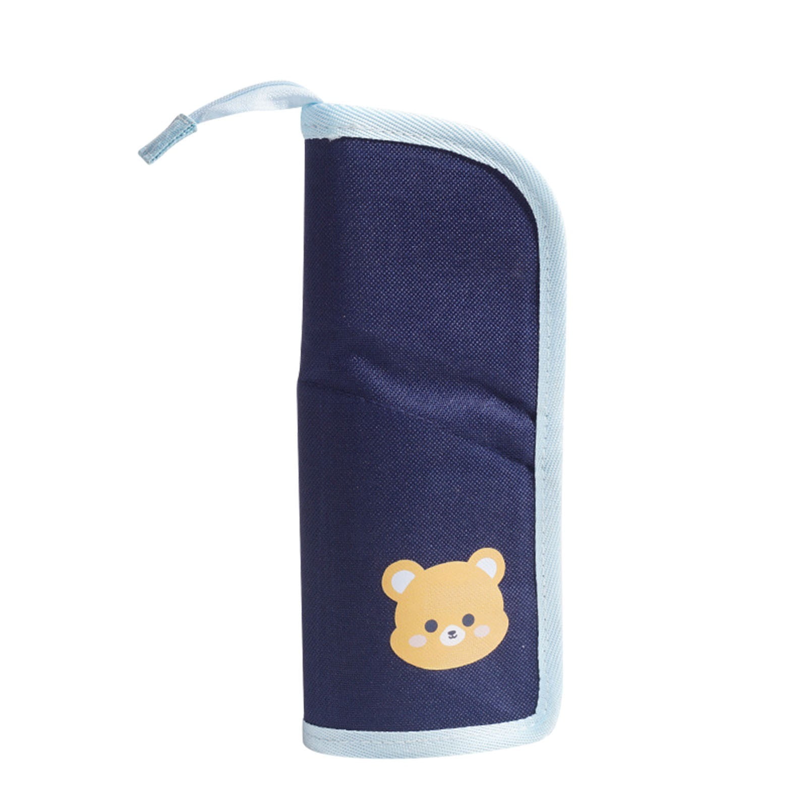 8.9x3.6IN Kawaii Canvas Pencil Pouch Big Pencil Bag Pouch Box Organizer ...